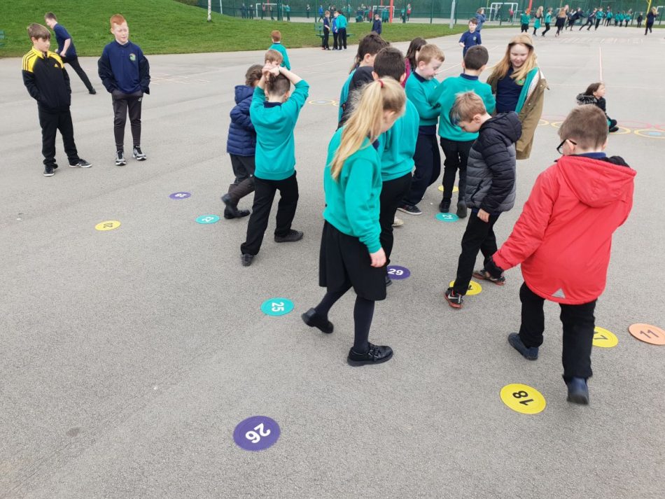 Active playtimes with maths! – Hoyland Common Primary School